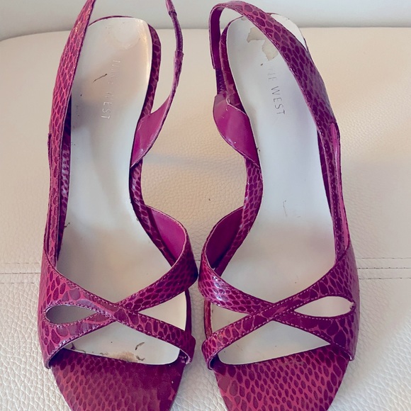 Nine West | Shoes | Vintage Nine West Fuscia Sexy 4 Inch Heel | Poshmark